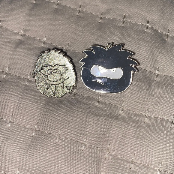 Disney | Other | Disney Pins Grey And Silver Puffles | Poshmark